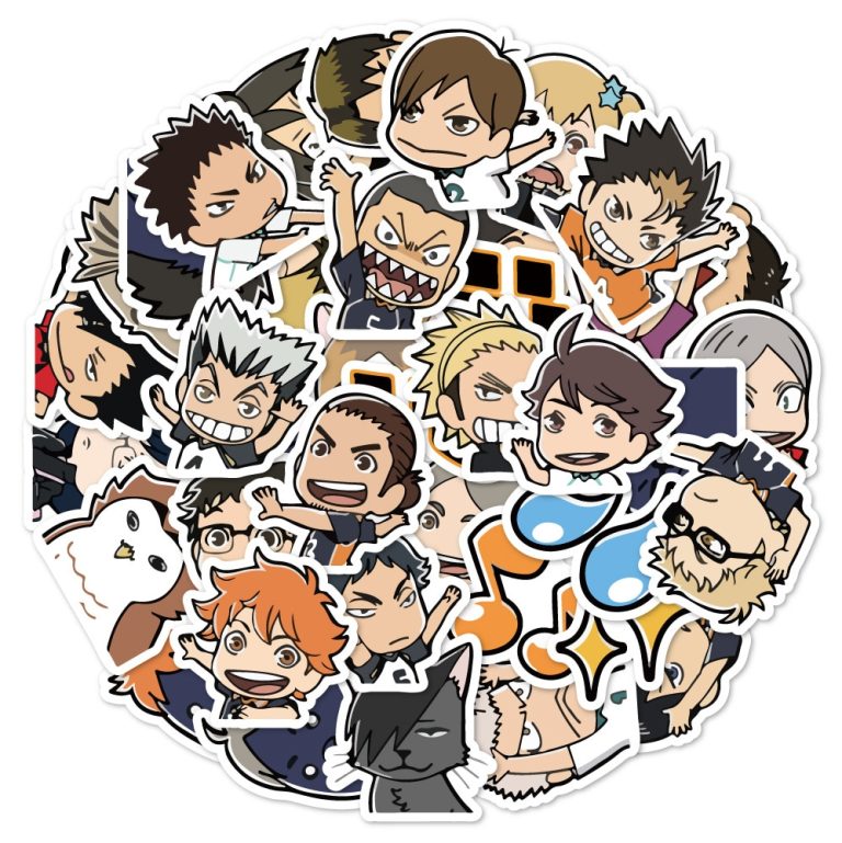 50PCS Anime Haikyuu Stickers | Haikyuu Store