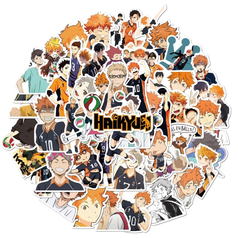 Official Haikyuu Stickers Collections 2025
