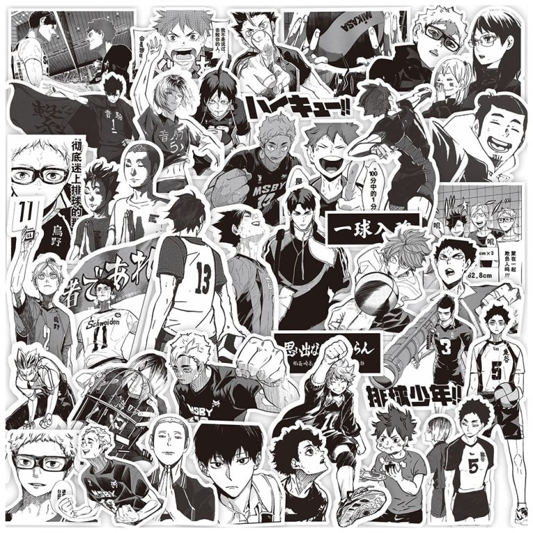 50PCS Anime Haikyuu Stickers | Haikyuu Store