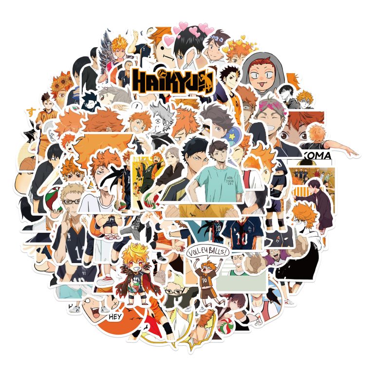 Official Haikyuu Stickers Collections 2026