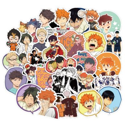 50PCS Anime Haikyuu Stickers | Haikyuu Store