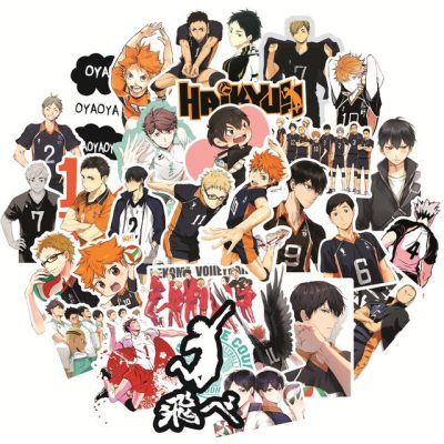 50PCS Anime Haikyuu Stickers | Haikyuu Store