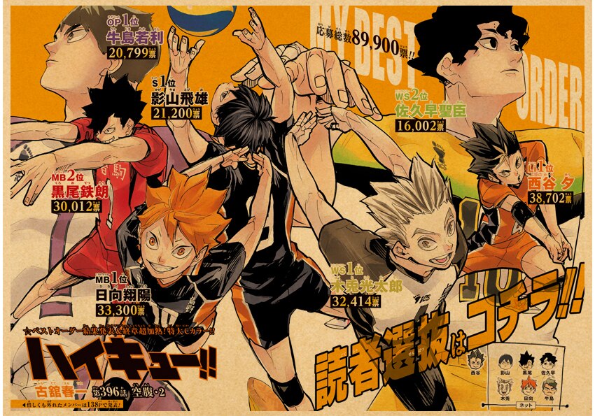 10 Must Have Poster for Haikyuu Fans | Haikyuu Store